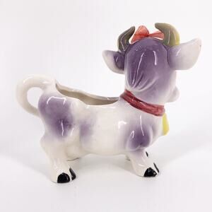 Ross Products | Other | 6s Kitsch Ceramic Purple Cow Breakfast Set 960s ...